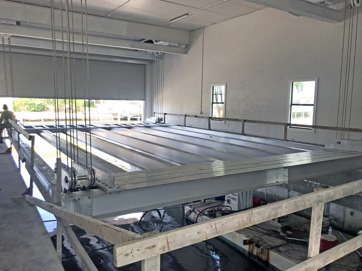 Construction of a Nautical Boat Garage