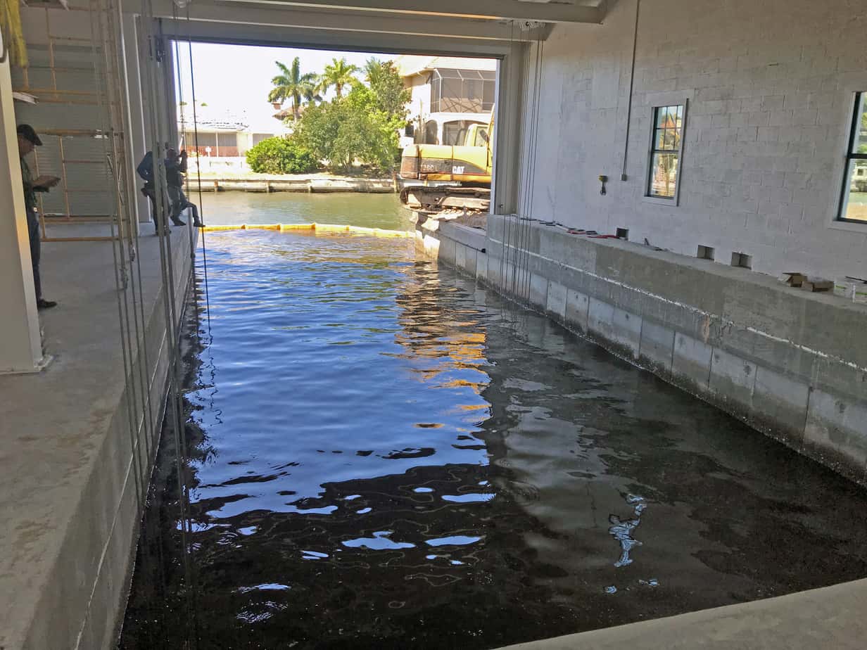 Construction of a Nautical Boat Garage