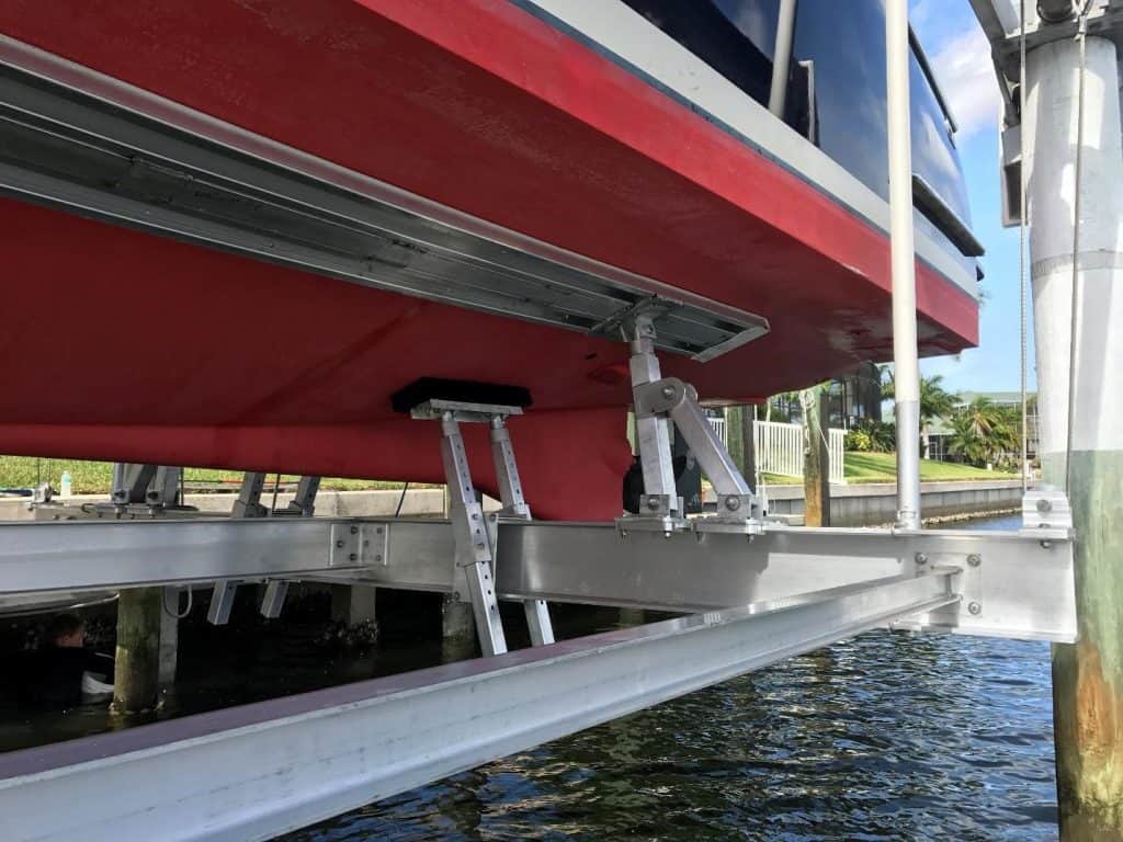 Custom Bunks for Your Boat Lift | IMM Quality Boat Lifts