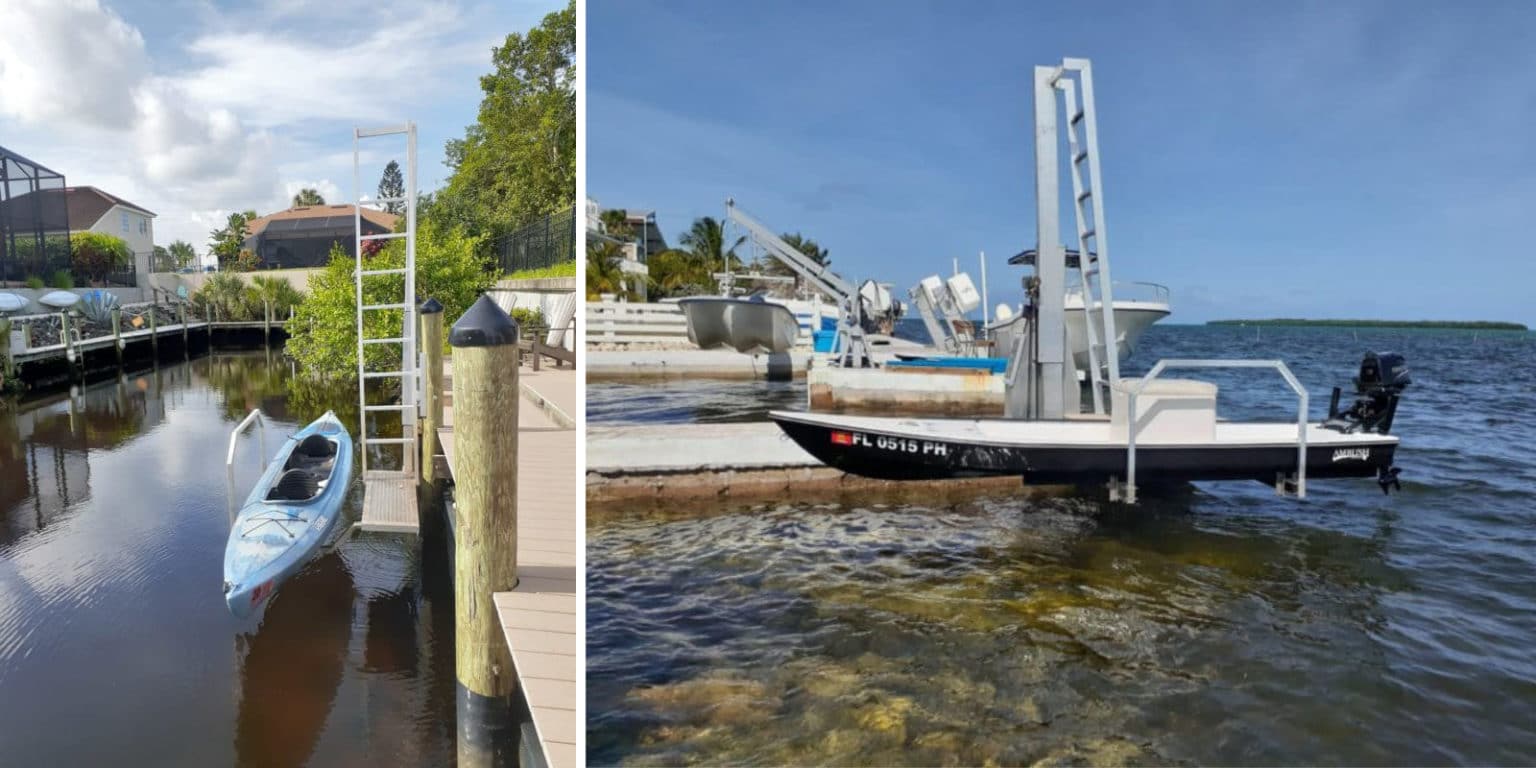 Benefits of Using a Kayak Lift - IMM Quality Boat Lifts