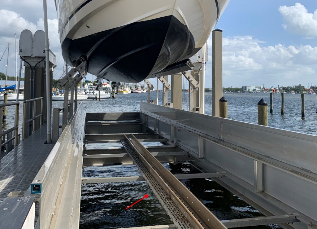Custom Superlifts at Gulf Star Marina | IMM Quality Boat Lifts