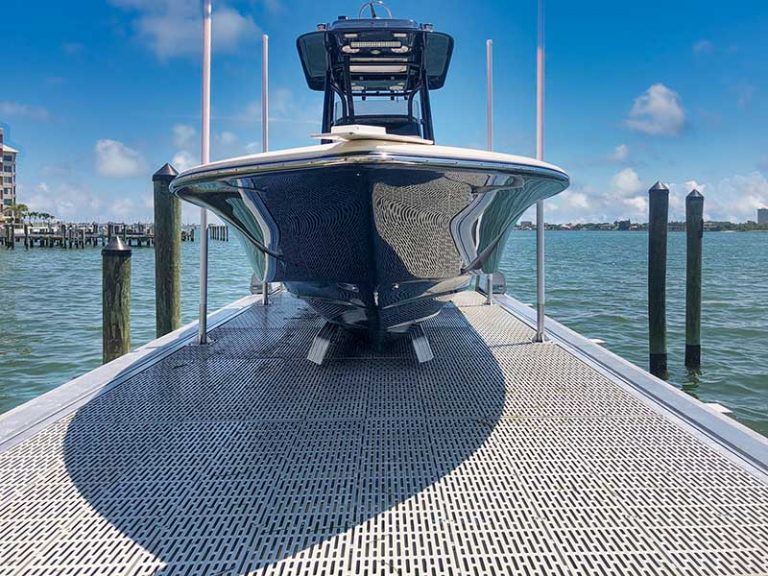 Deck Boat Lifts - Boat Lift Platform | IMM Quality Boat Lifts