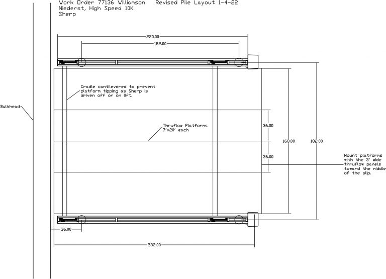 Custom Boat Lift Installation | Williamson Bros Marine
